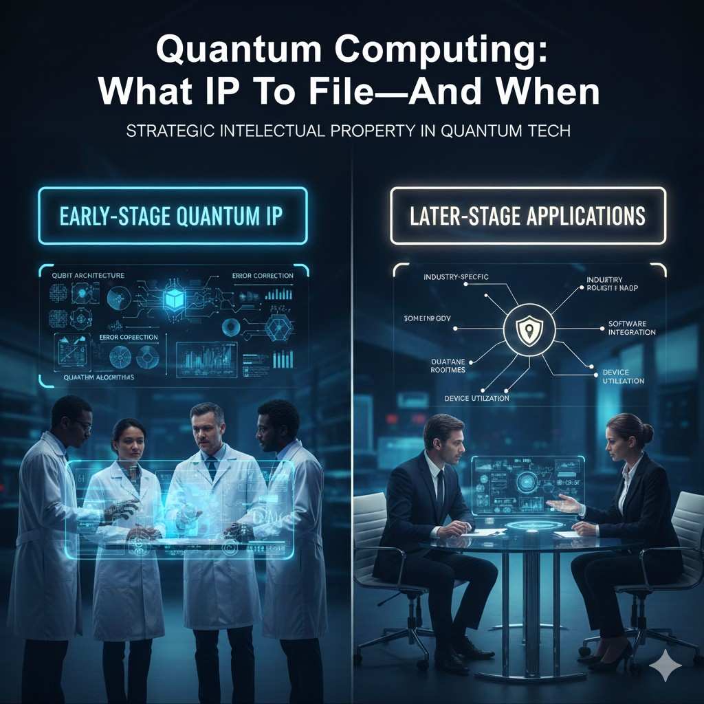 Quantum Computing: What IP Can Be Filed Early? - Tran vc