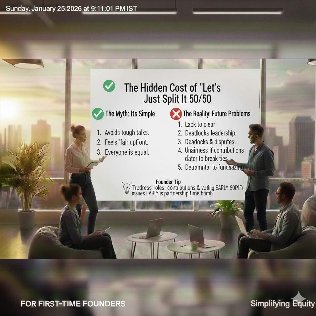 Founder Equity Splits That Don’t Blow Up Later - Tran vc