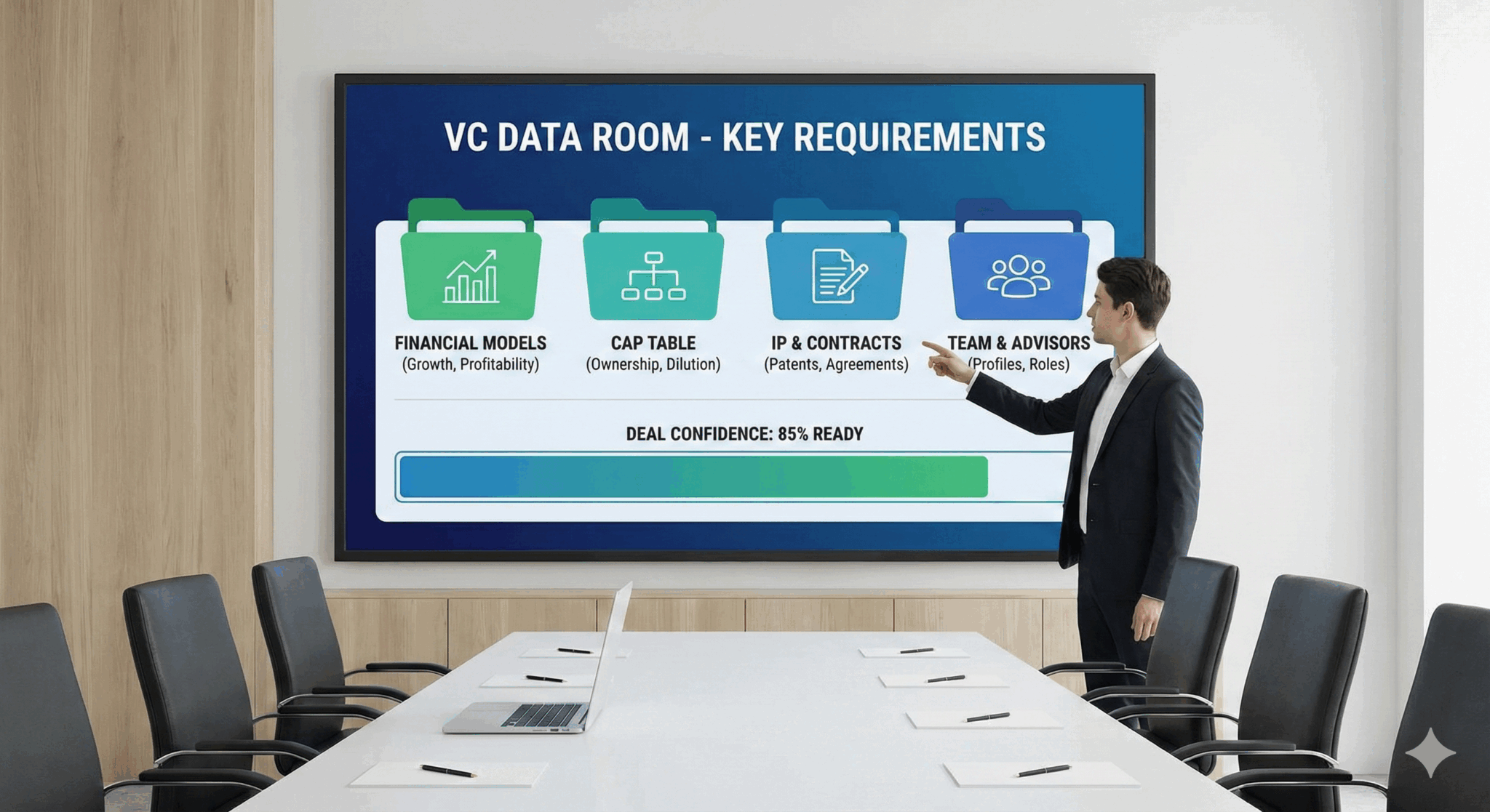 Data Room Setup for a VC Round - Tran vc