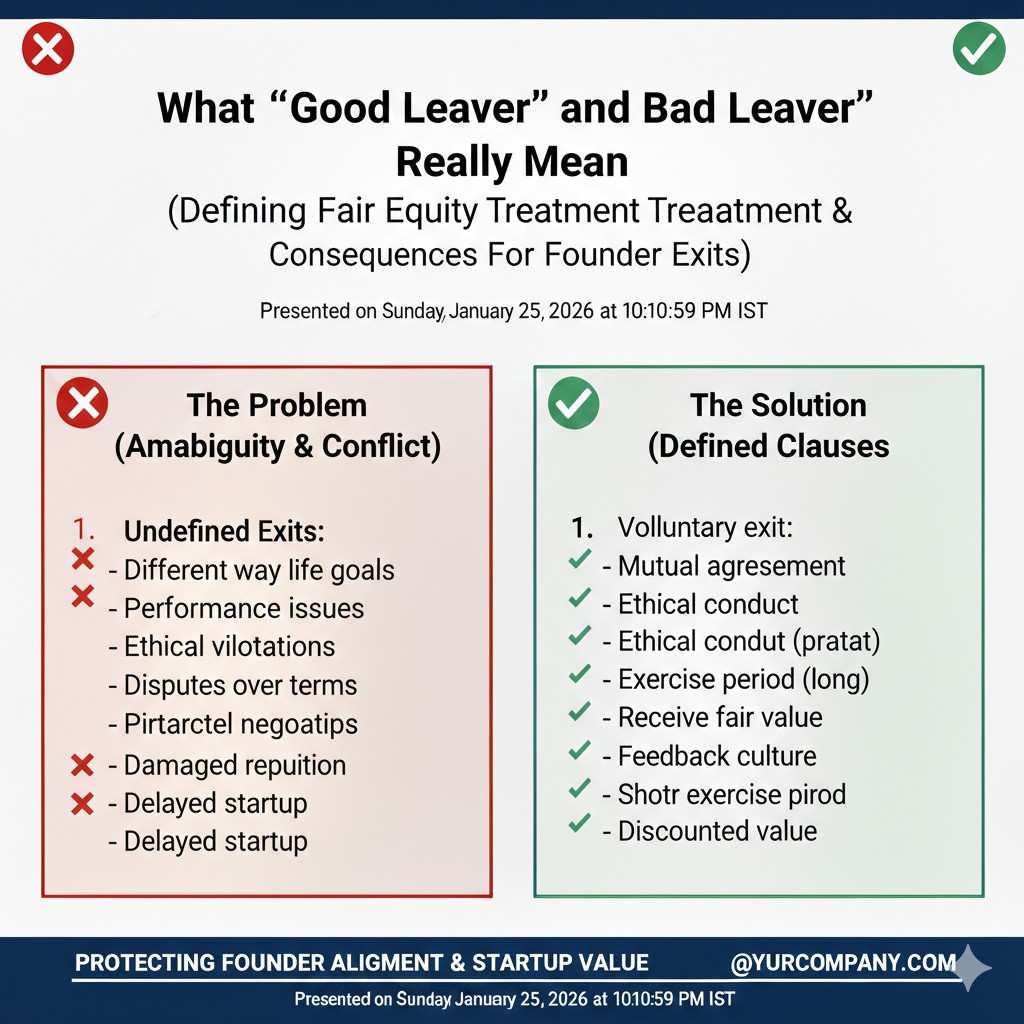 Good Leaver vs Bad Leaver: The Real Impact - Tran vc